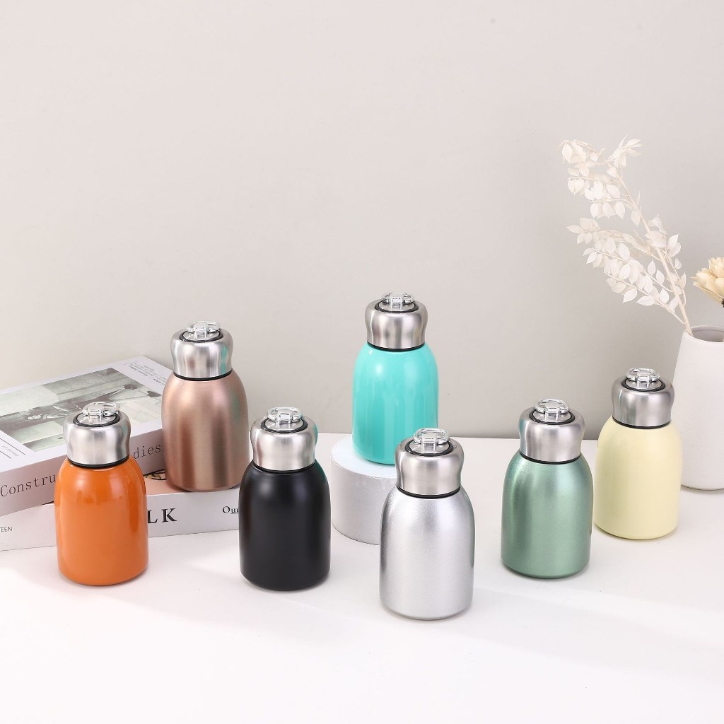 Bình giữ nhiệt mini inox 304 dung tích 300ml có móc treo | Shopee Việt Nam