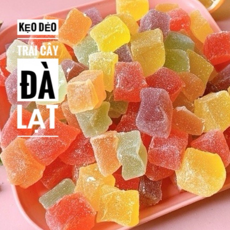 1KG KẸO DẺO TRÁI CÂY ĐÀ LẠT | Shopee Việt Nam