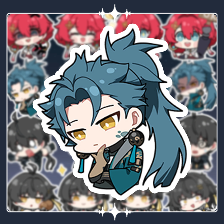 [Wuthering Waves] Sticker Chibi Jiyan, Danjin và Rover | Shopee Việt Nam