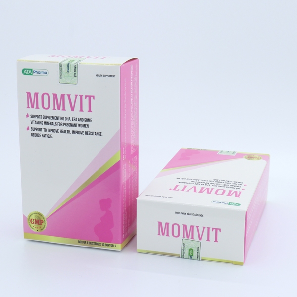 ️ Vitamin dành cho mẹ bầu Momvit, Bổ sung DHA, EPA và một số vitamin ...
