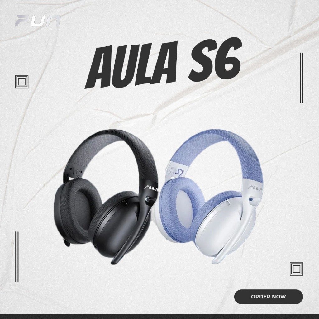 Tai nghe Gaming không dây Aula S6 3mode (Typec 2,4 ghz Bluetooth 5.0 ...
