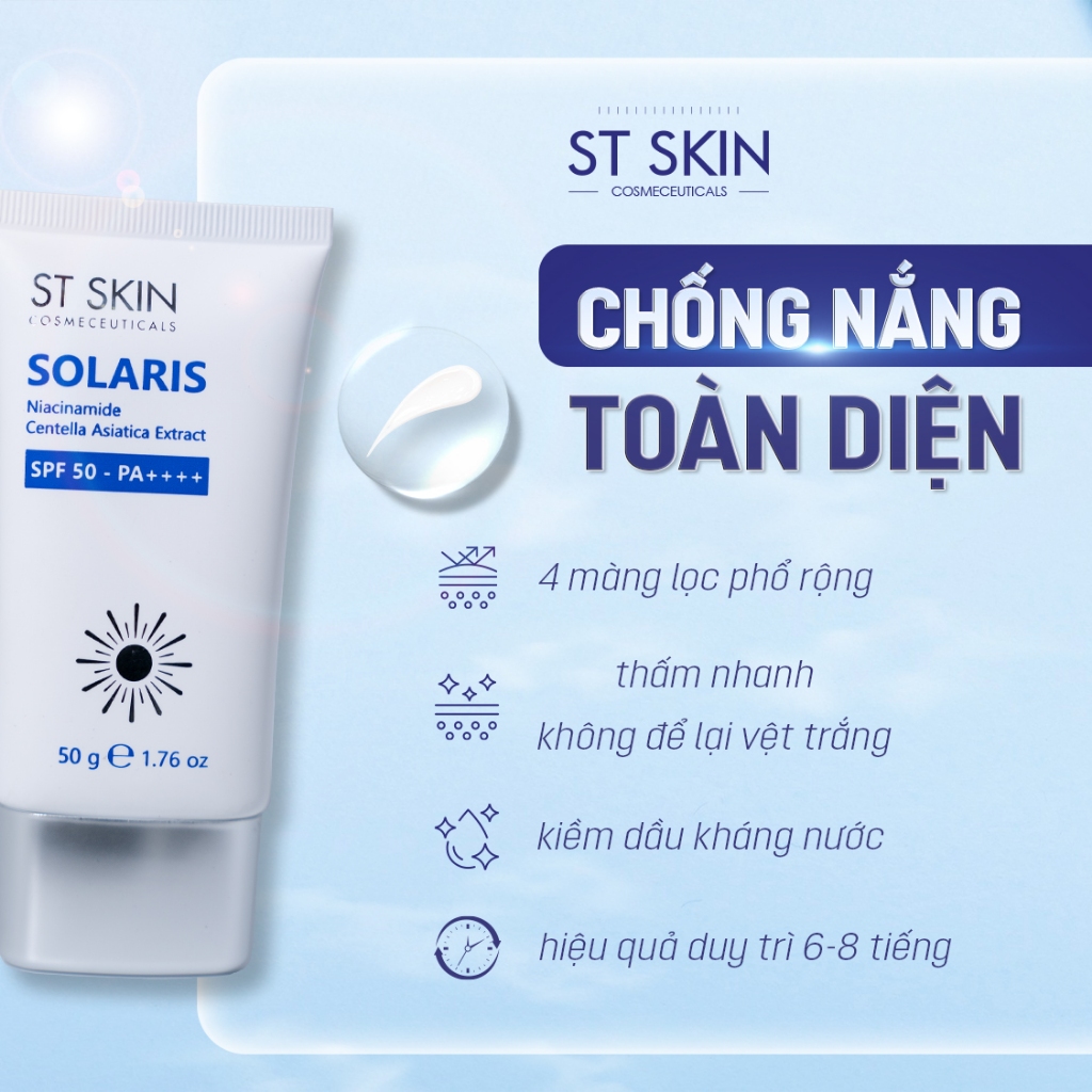 ST SKIN - Kem Chống Nắng - SOLARIS | Shopee Việt Nam