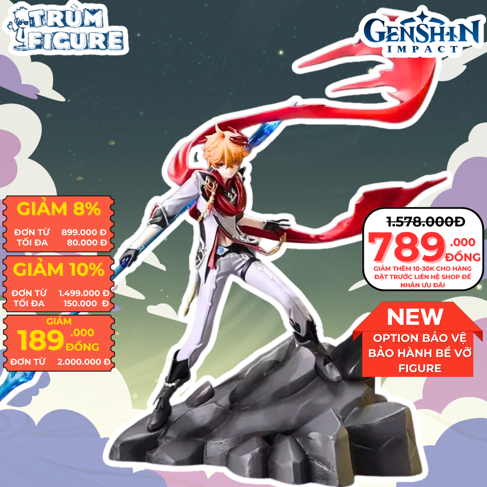 Mô Hình, Figure Genshin Impact Chúa Hề Childe - Full Box Trùm Figure ...