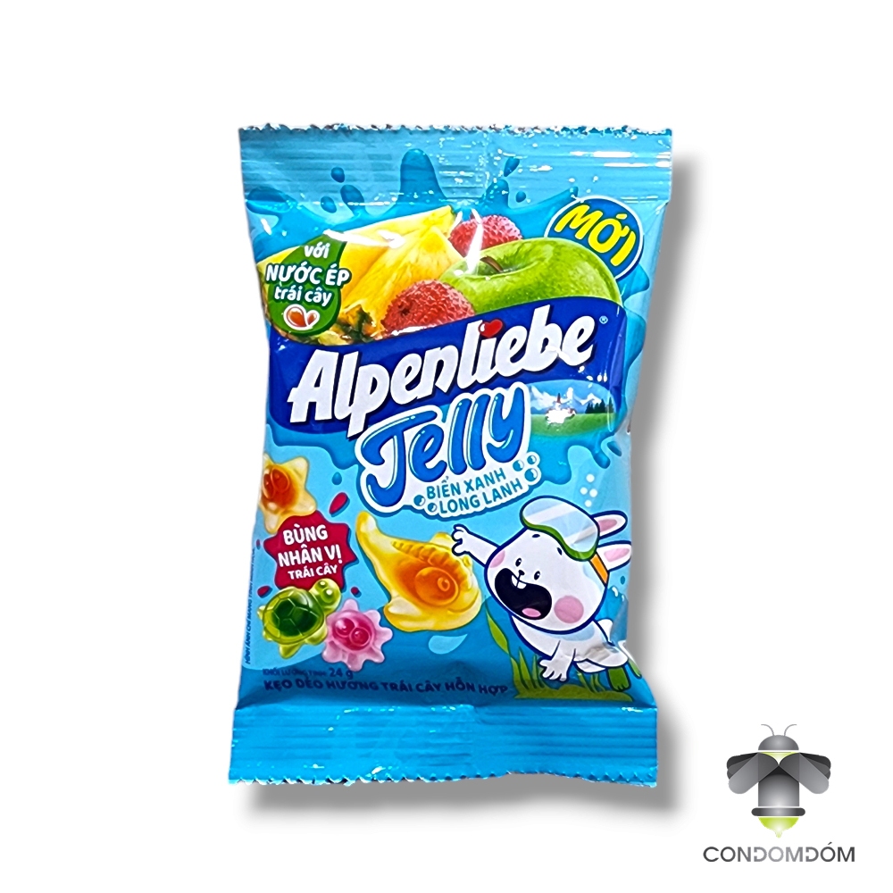 Kẹo dẻo chip chip Alpenliebe Jelly có nhân hương trái cây hỗn hợp - Gói ...