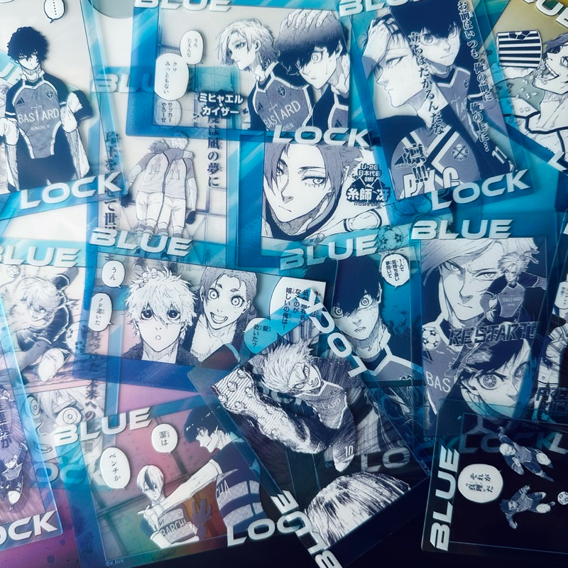 Card clear Blue Lock exh triển lãm BLLK | Shopee Việt Nam