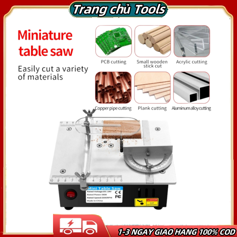 Mini Table Saw Electric Small Bench Saws Desktop Saw Household DIY PCB ...