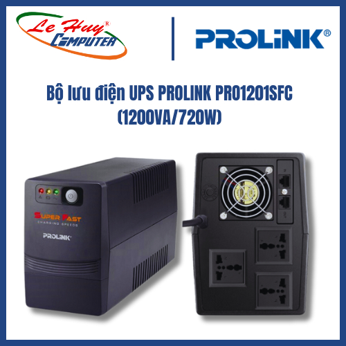 Bộ lưu điện UPS PROLINK PRO1201SFC (1200VA/720W) | Shopee Việt Nam