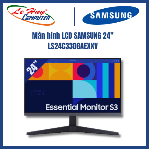 Màn hình LCD SAMSUNG 24" LS24C330GAEXXV (1920 x 1080/IPS/100Hz/4 ms ...