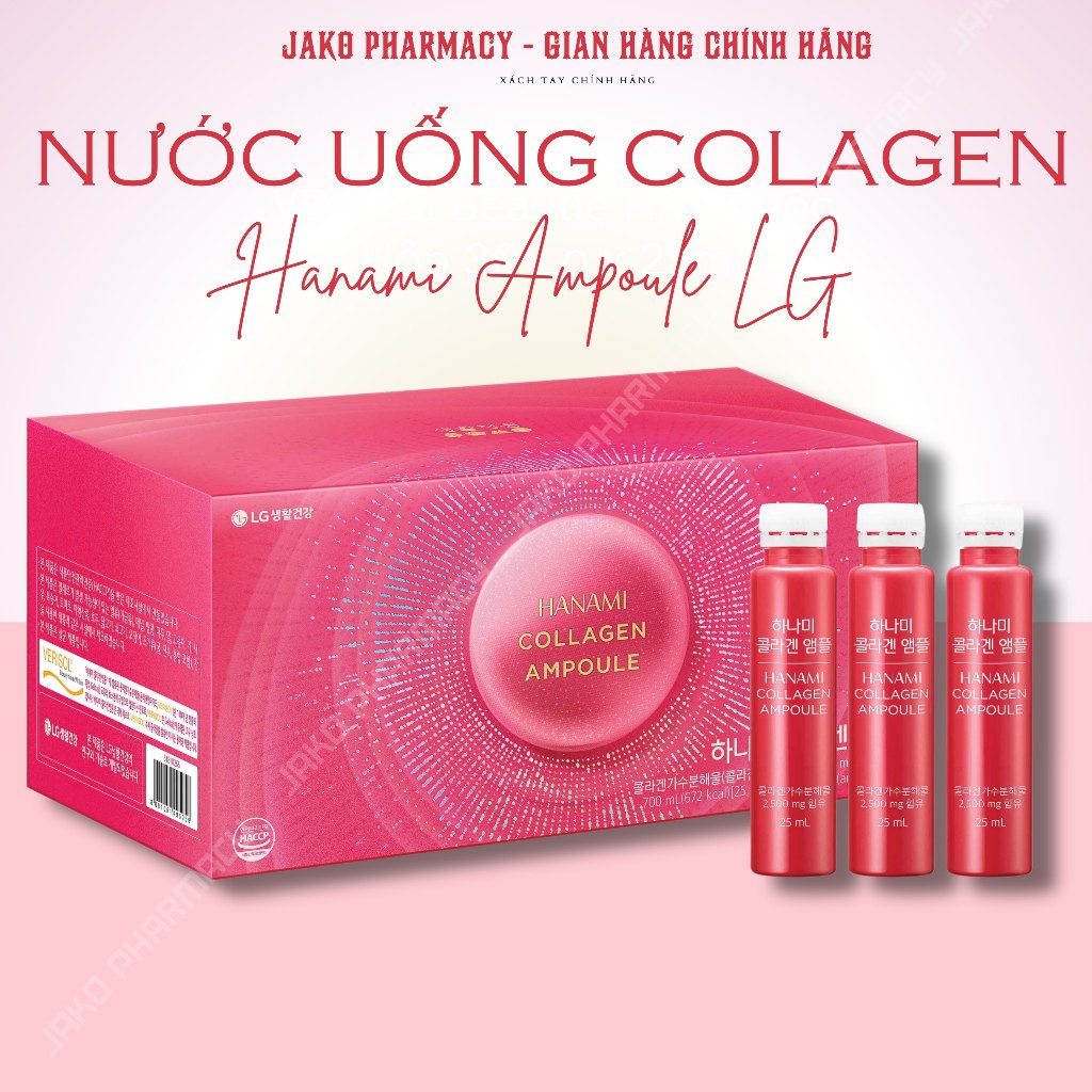 Nước Uống Collagen Hanami LG Cao Cấp Hàn Quốc, Làm Đẹp Da Và Chống Lão ...