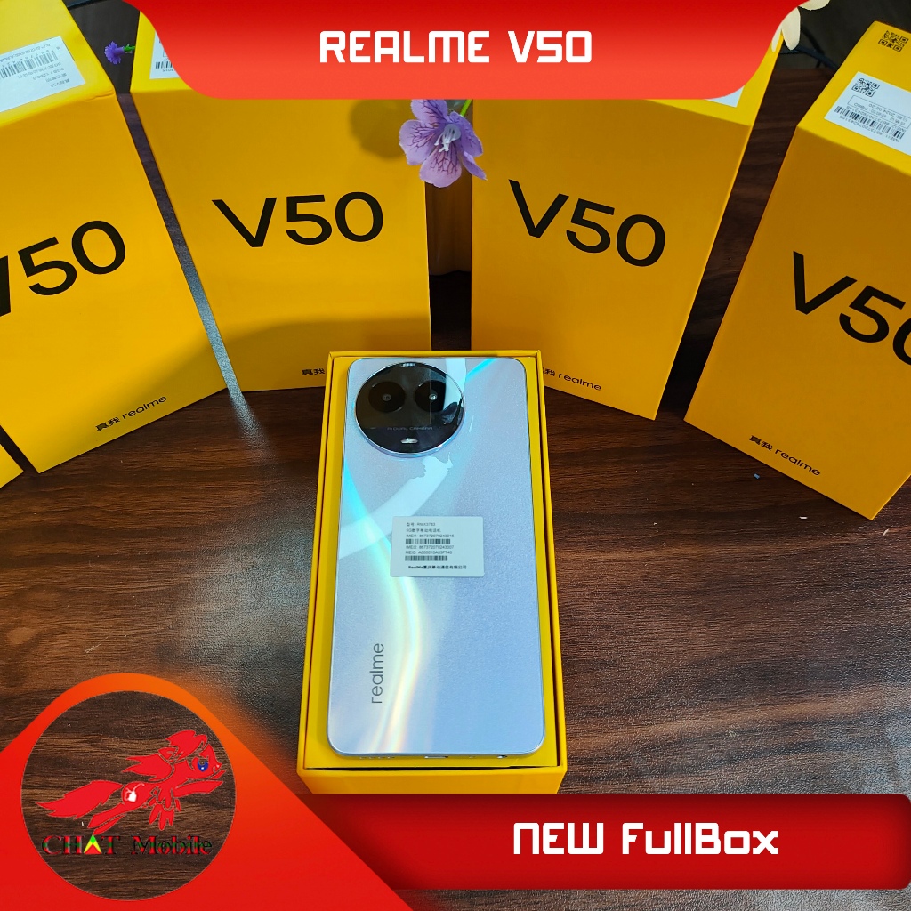 Điện thoại Realme V50 NewBox ,Ram 6/128G ,Dimensity 6100 Plus | Shopee Việt Nam