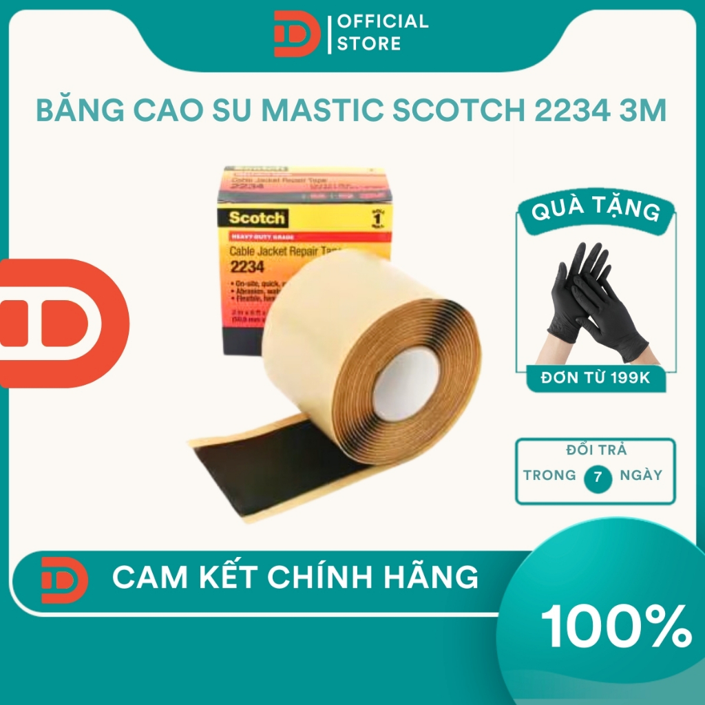 Băng keo 3M sửa chữa vỏ dây cáp scotch 2234 | Shopee Việt Nam