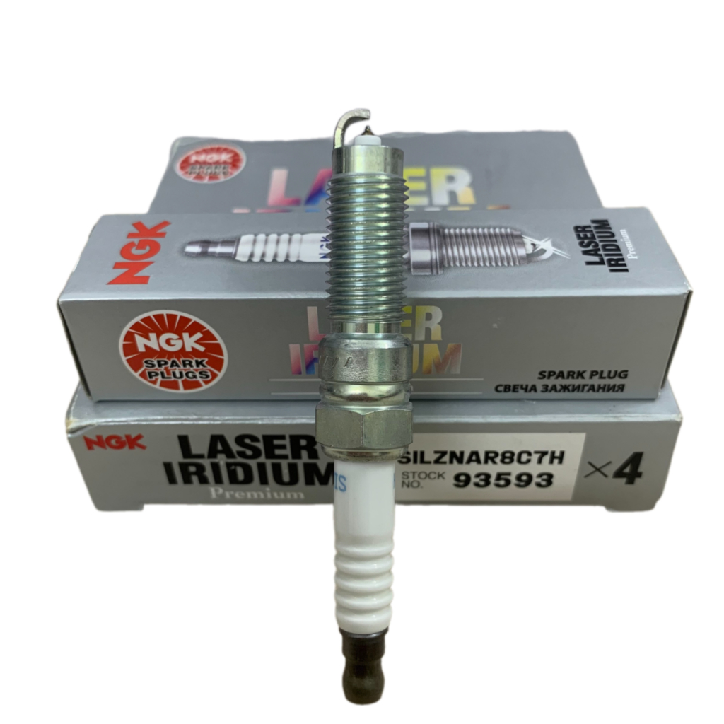 Bugi NGK Laser Iridium chân côn các dòng xe Ford - Cực âm dương ...