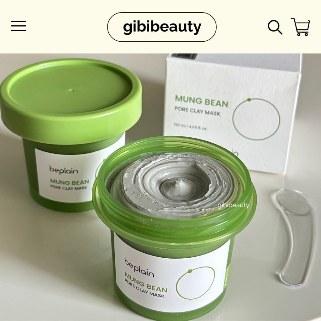 Mặt nạ đất sét BEPLAIN Mung Bean Pore Clay Mask 120ml | Shopee Việt Nam