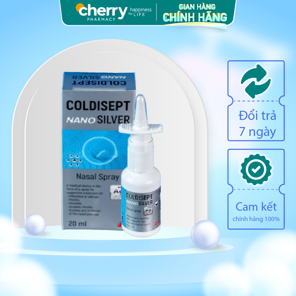 Dung dịch xịt mũi Coldisept Nasal spray 20ml | Shopee Việt Nam