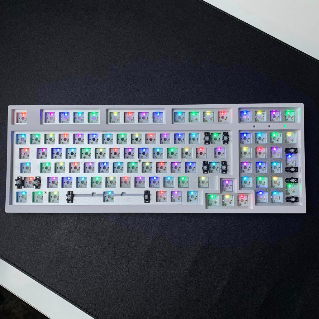 Kit Bàn Phím Cơ EverGlide 98 | SK98 | 3 Modes | Plate Nhôm | Shopee Việt Nam