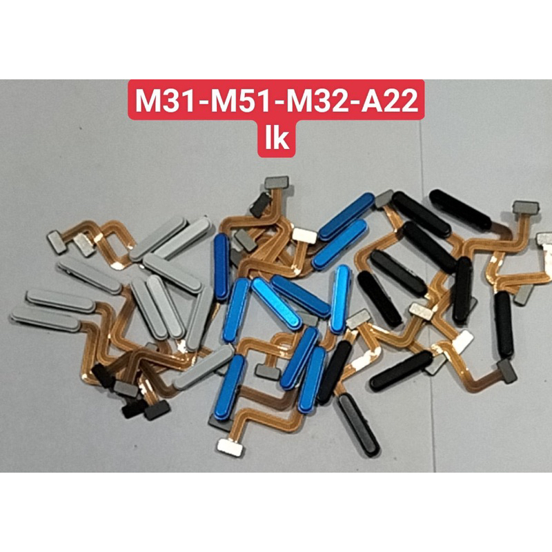 cáp cảm biến vân tay flex cho sam sung m31-m51-m32-a22 lk/ nút nguồn ...