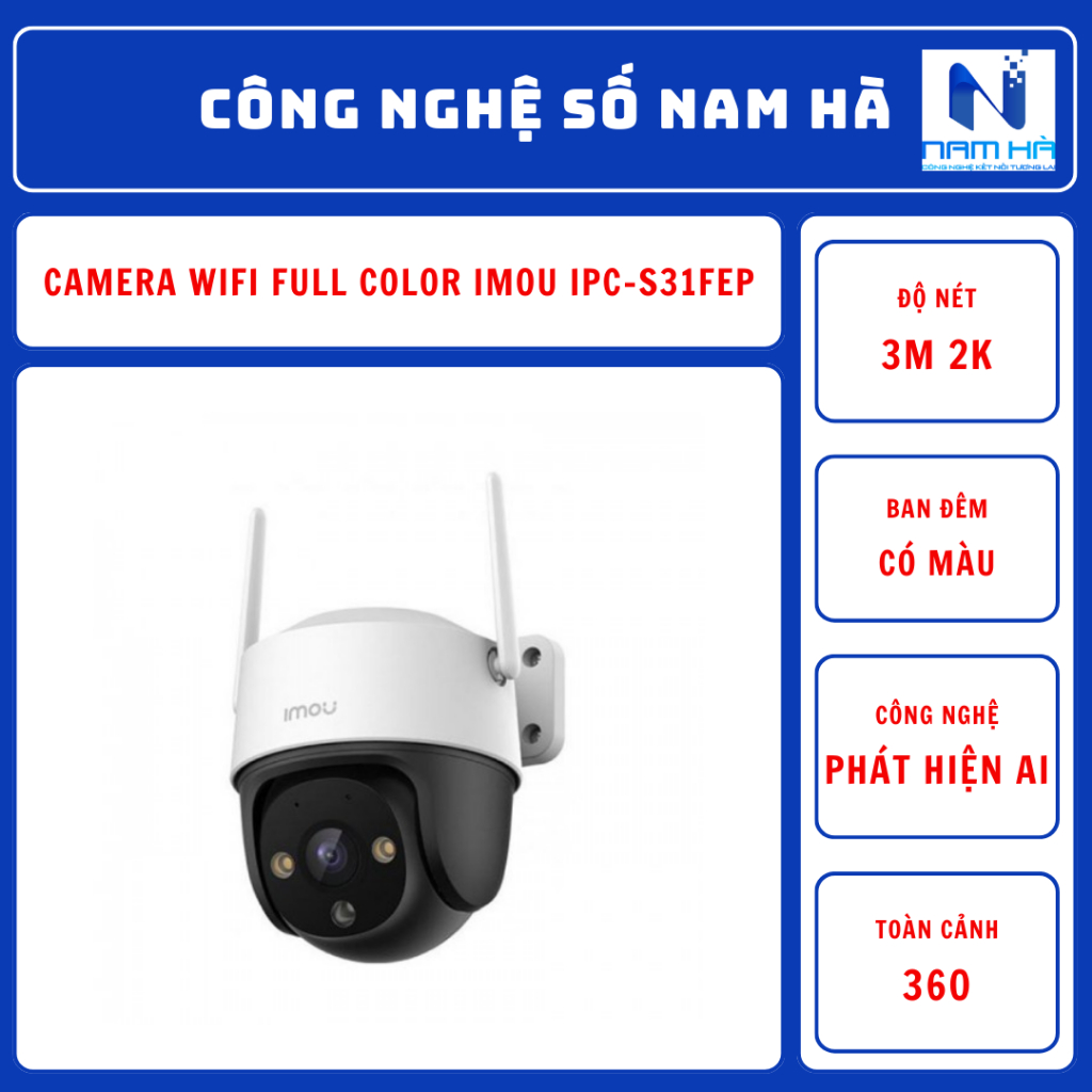 Camera Wifi Full Color IMOU IPC-S31FEP (Cruiser SE+ 3MP) | Shopee Việt Nam