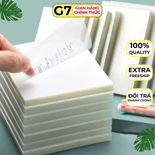 Giấy Nhớ Trong Suốt, Tick Note Siêu Tiện Lọi | Shopee Việt Nam