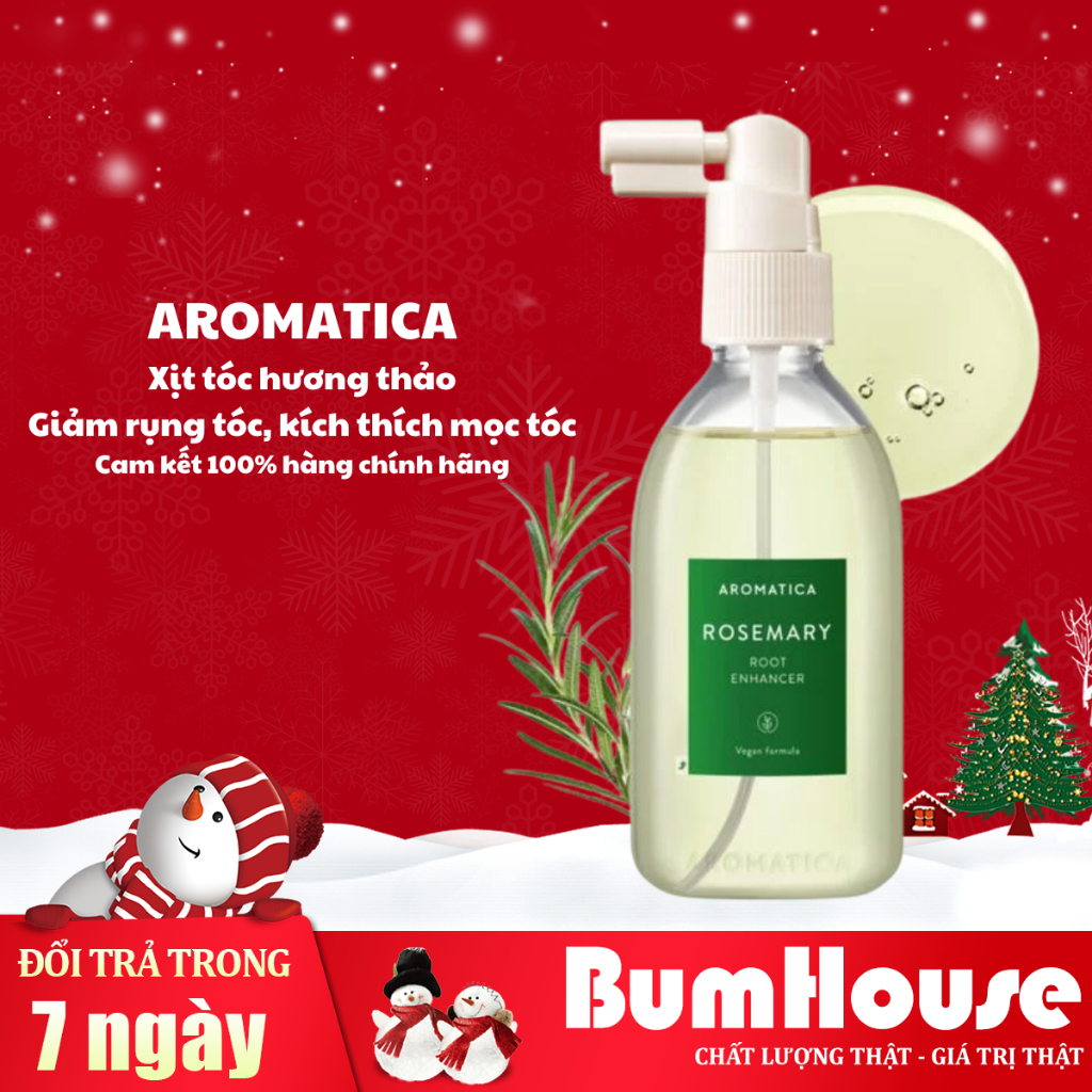 Xịt Dưỡng Tóc Aromatica Rosemary Root Enhancer Hương Thảo 30ml/100ml | Shopee Việt Nam