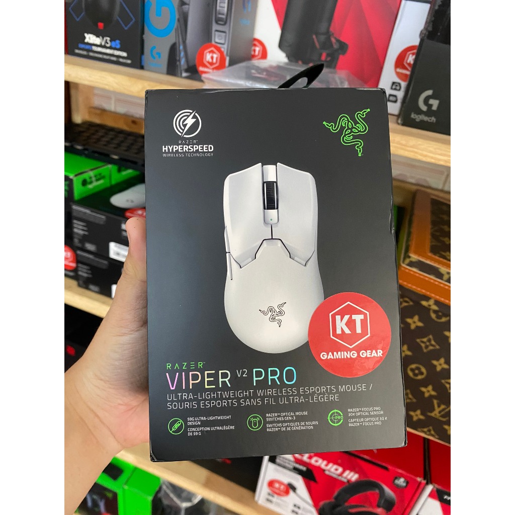 [HÀNG CHÍNH HÃNG - LIKENEW] - Chuột gaming không dây Razer DeathAdder ...