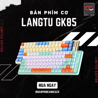 Bàn phím cơ HOTSWAP Langtu GK85 Custom Golden Switch KHÔNG DÂY | Shopee Việt Nam
