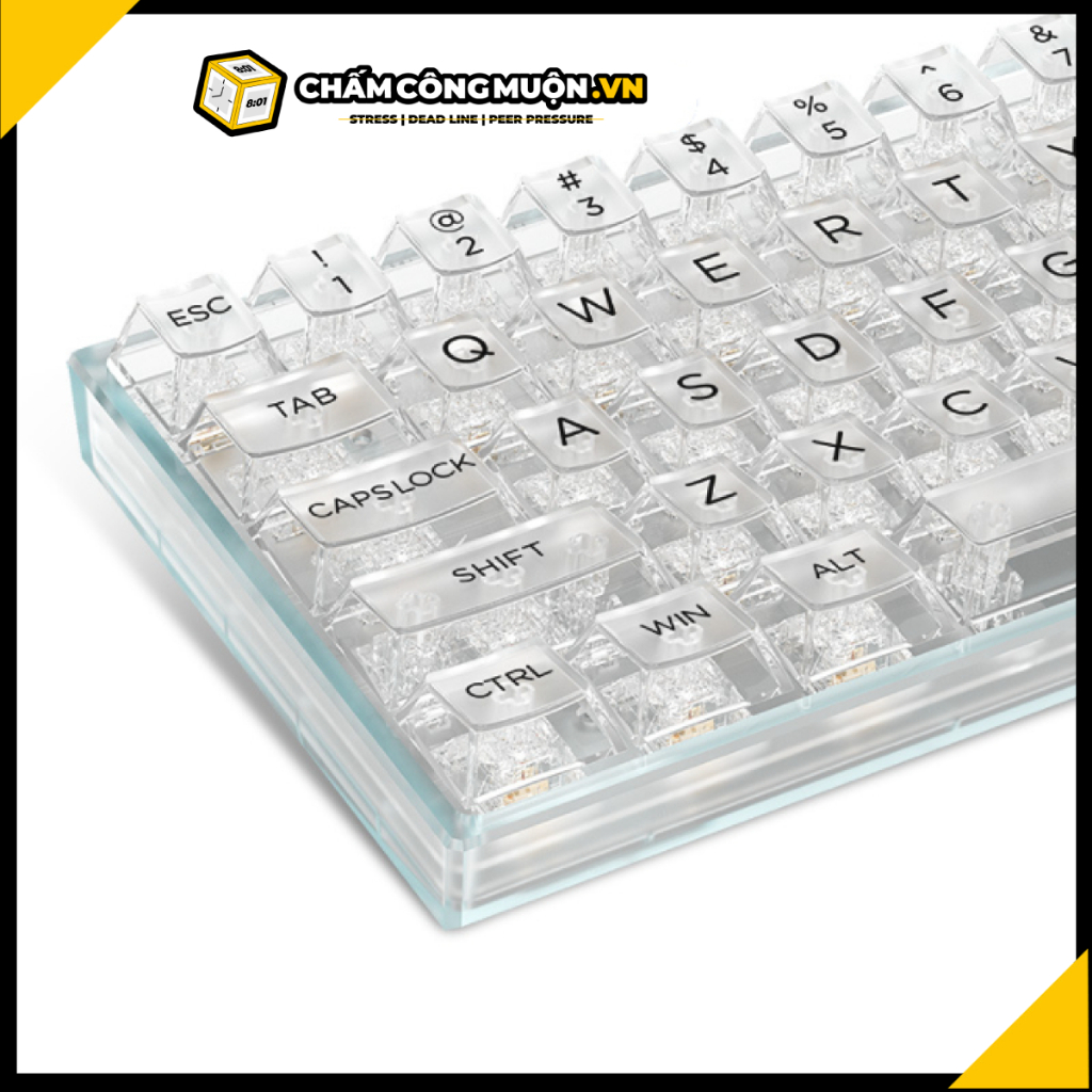 Keycap Clear Full Set | Keycap Trong Suốt | Keycap Transparent | OEM ...