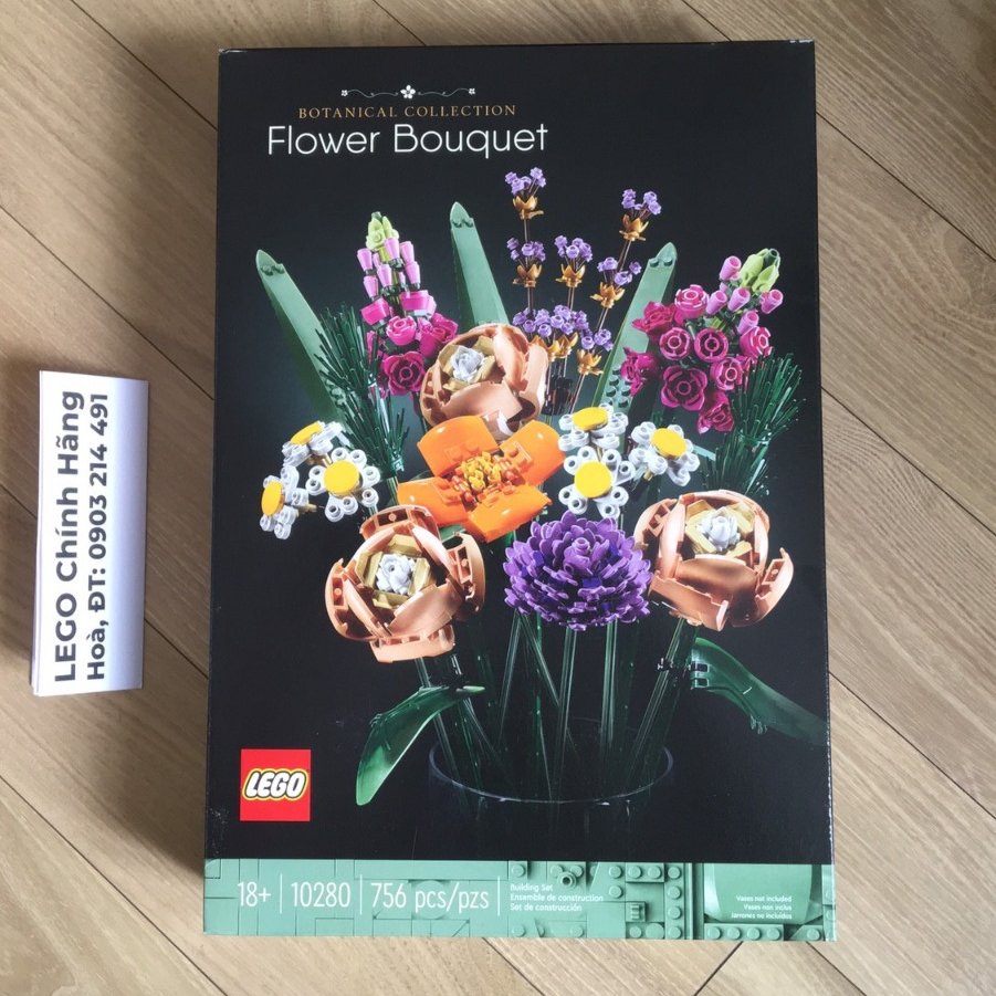 Bó Hoa LEGO 10280 Flower Bouquet (756 chi tiết) | Shopee Việt Nam