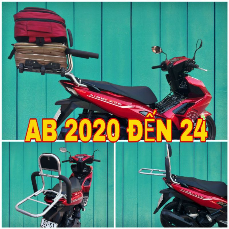 Baga phượt lắp xe AB 2020 đến 2024 ntháo lắp mở cốp xe dễ dàng | Shopee ...