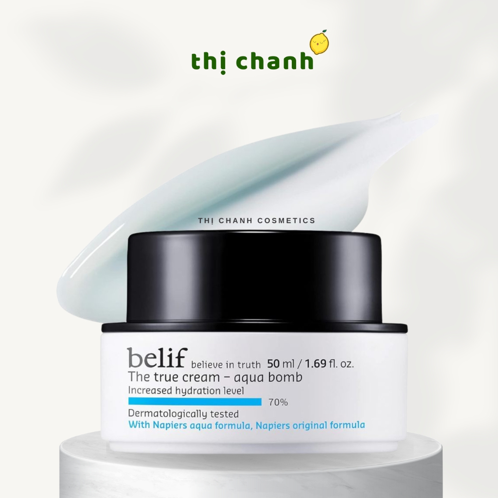 Kem cấp ẩm tức thì dạng gel BELIF The True Cream Aqua Bomb 10ml ...