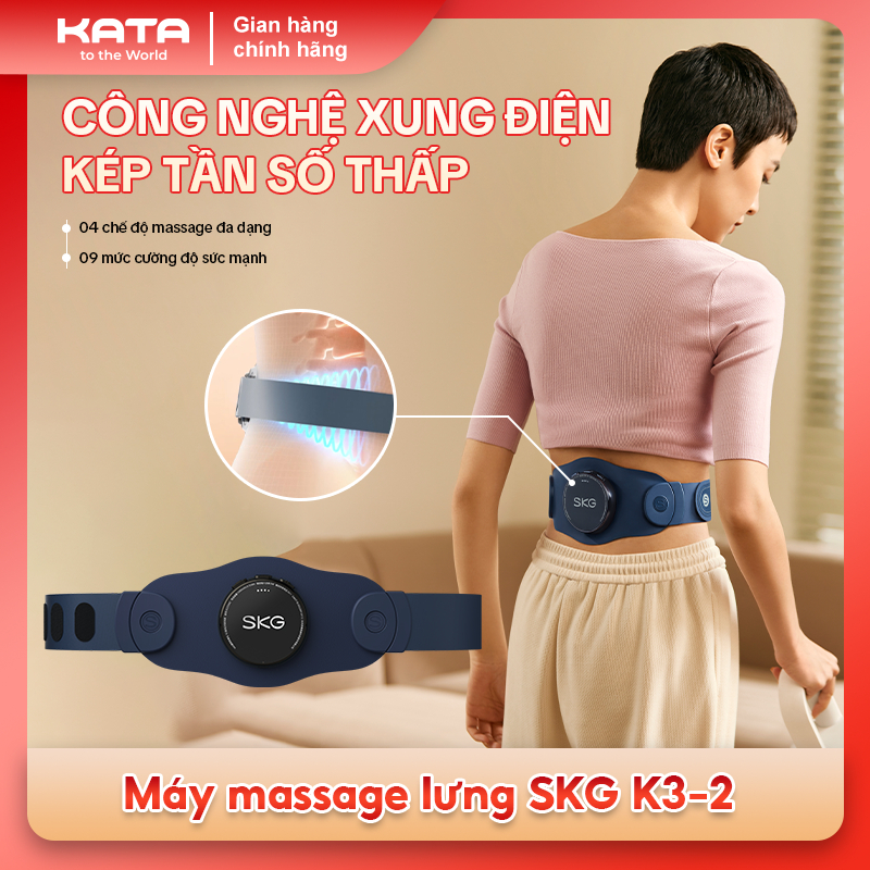 Đai massage lưng bụng SKG W7 và SKG K3-2 | KATA TECHNOLOGY | Shopee Việt Nam