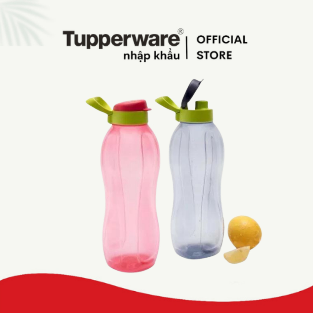 Bình nước Eco bottle 1.5L Tupperware Indonesia có quai xách - Chính ...