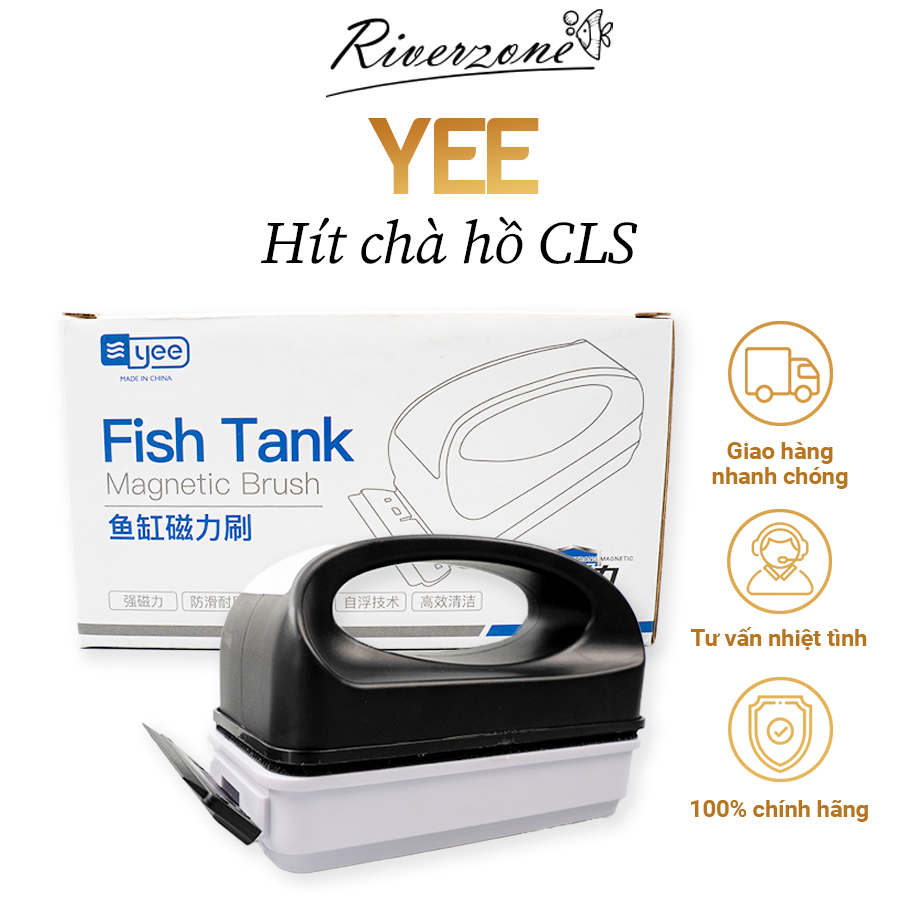 Nam châm chà hồ bể cá, bể thủy sinh cho bể 40cm - 120cm Yee, nam châm ...