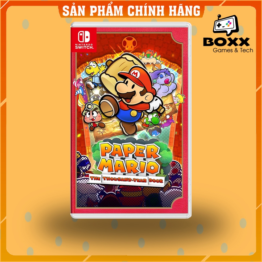 Băng Game Paper Mario The Thousand Year Door Nintendo Switch | Shopee ...