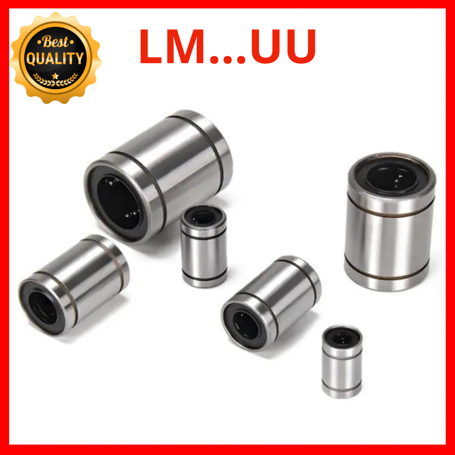 Con trượt tròn LM20UU, LM25UU, LM30UU, LM35UU, LM40UU bi trượt, bạc đạn ...