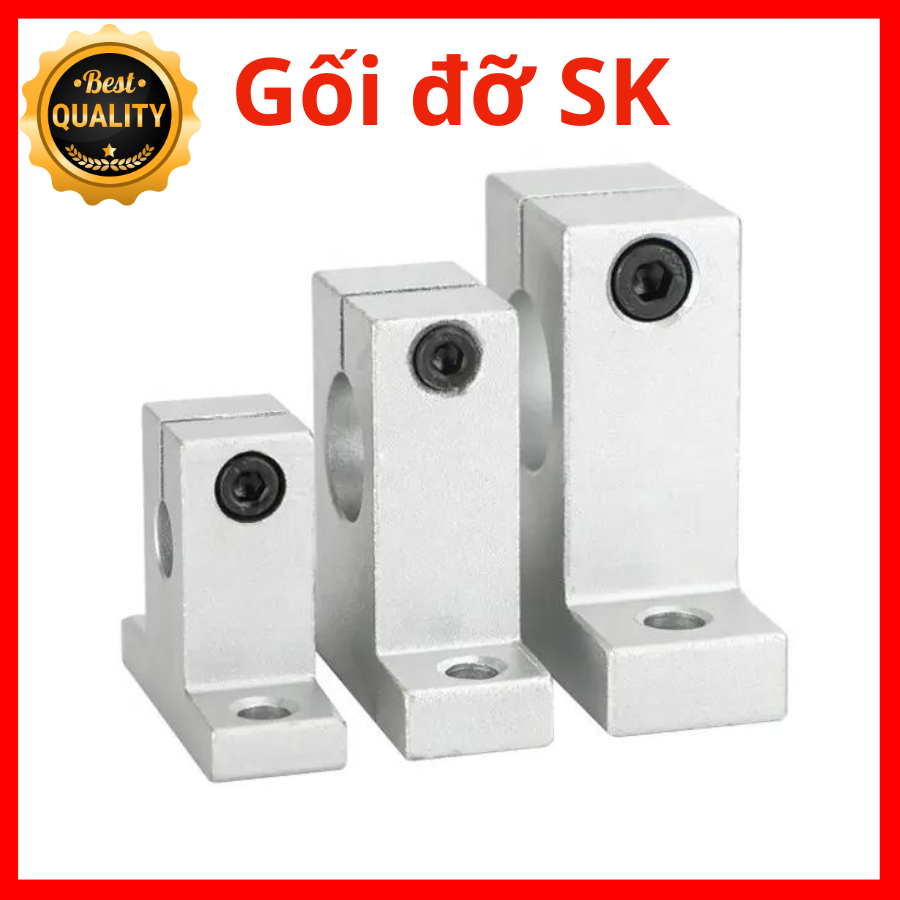 Gối đỡ SK20, SK25, SK30 mạ CROM | Shopee Việt Nam