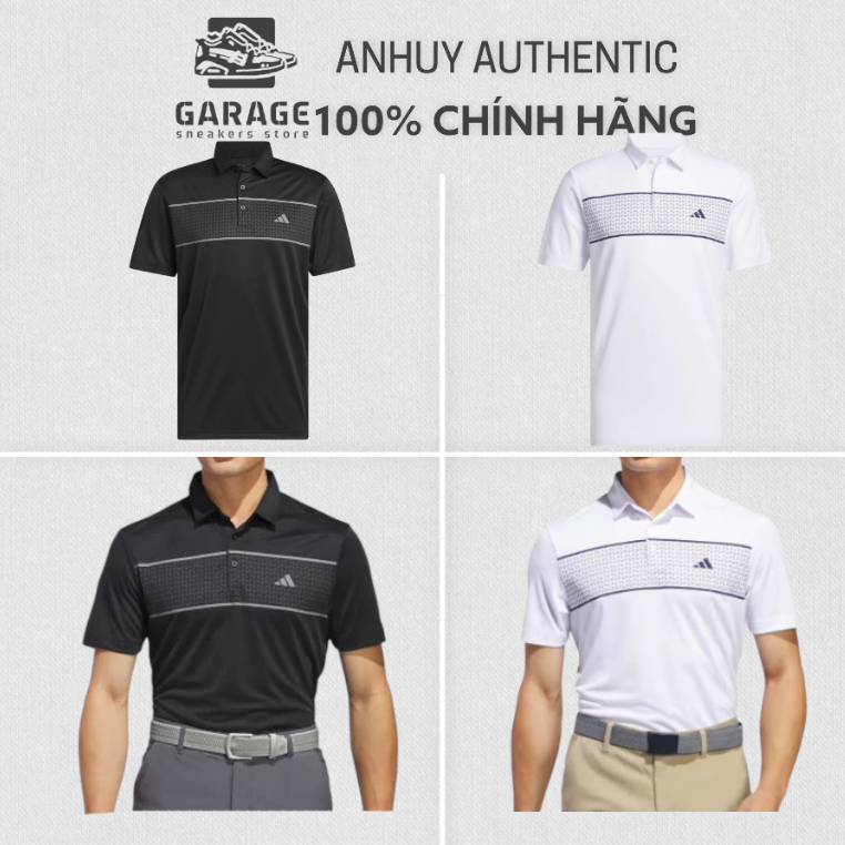 [100% CHÍNH HÃNG] Áo polo Golf Adidas chất Poly thoáng mát thấm hút tốt ...