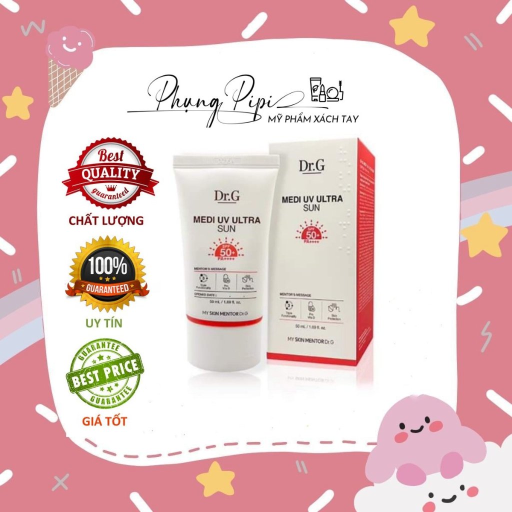 Kem chống nắng Dr.G (DrG) 50ML | Shopee Việt Nam