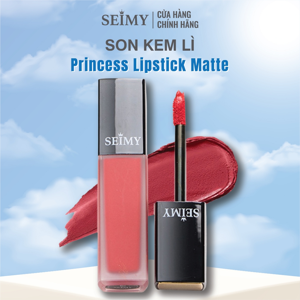 Son kem lì Seimy - Princess Lipstick Matte 5g | Shopee Việt Nam