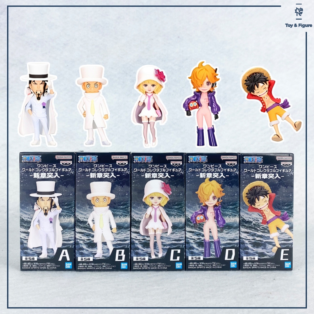 Mô Hình Chính hãng WCF CP0 (Lucci, Stussy, Kaku), Lilith, Luffy - WCF ONE PIECE Bước vào Chương ...