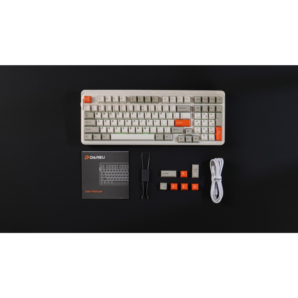 Bàn phím cơ không dây DAREU EK98 PRO (Triple Mode, Cherry PBT Double ...