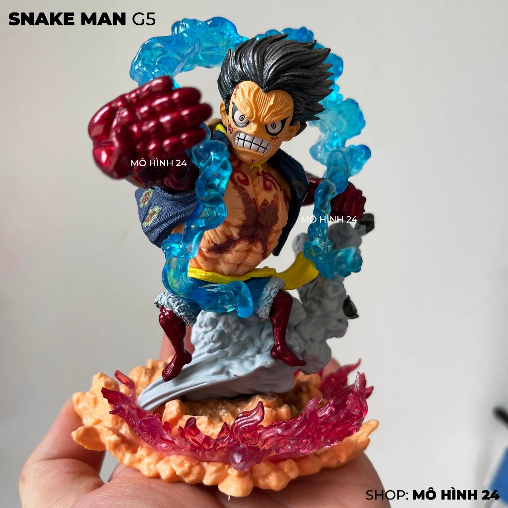Mô hình đồ chơi nhân vật Luffy Snake Man G5 studio chibi snakeman ...