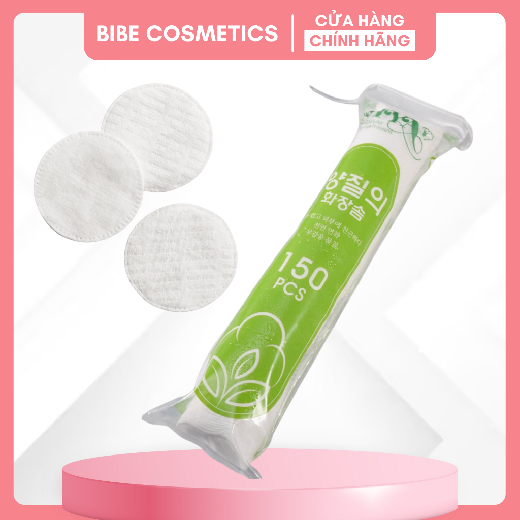 Bông tẩy trang Mya 150 miếng giúp làm sạch sâu tẩy trang - Hàng chính ...