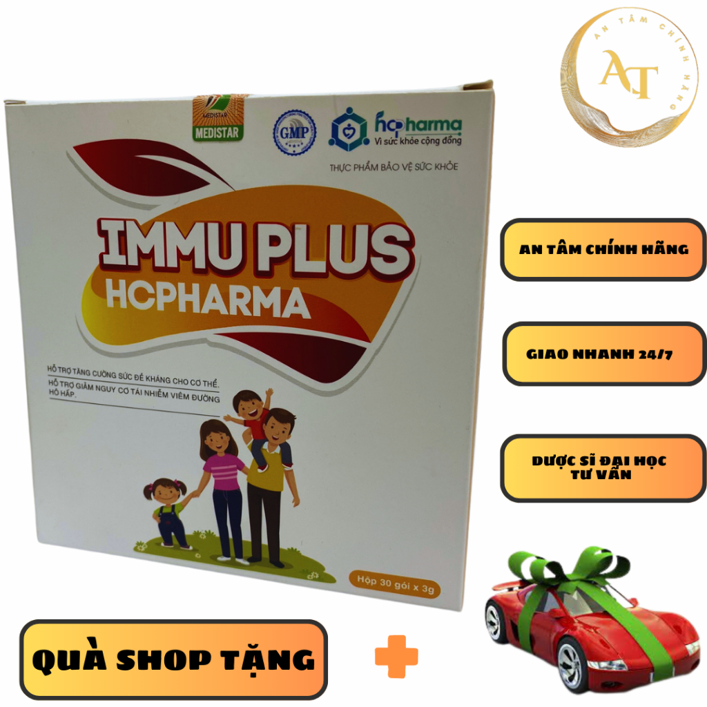 [CHÍNH HÃNG] Immu Plus Hcpharma hỗ trợ tăng sức đề kháng cho cơ thể ...
