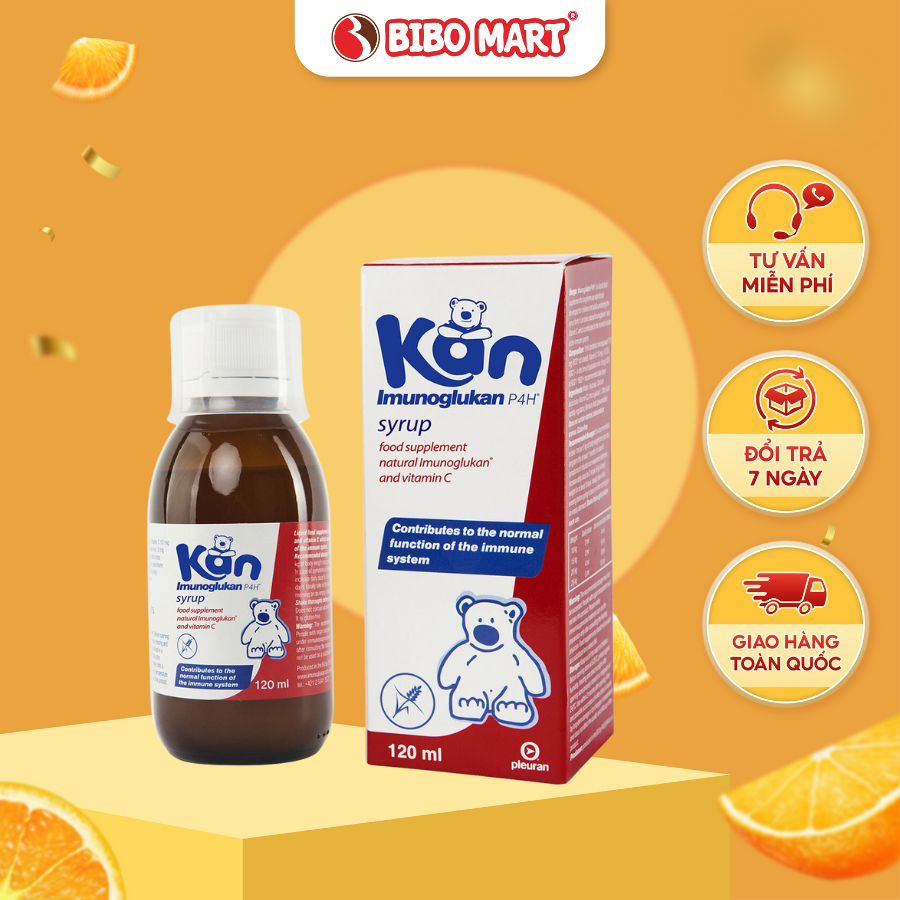 Siro Kan ImunoGlukan Siro Tăng Đề Kháng Hệ Miễn Dịch Cho Trẻ Nhỏ 120ml ...