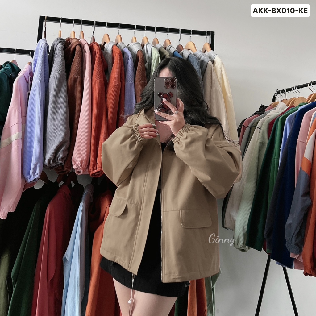 Áo khoác kaki 2 lớp túi nắp Gemma BX-010 | Phiên bản Chống Nắng | Shopee Việt Nam