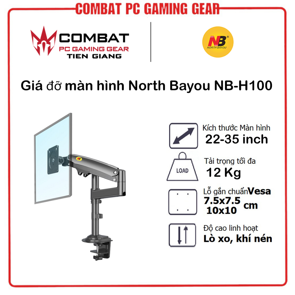 Giá đỡ màn hình North Bayou NB-H100 từ (22-35 inch) - Hàng chính hãng | Shopee Việt Nam