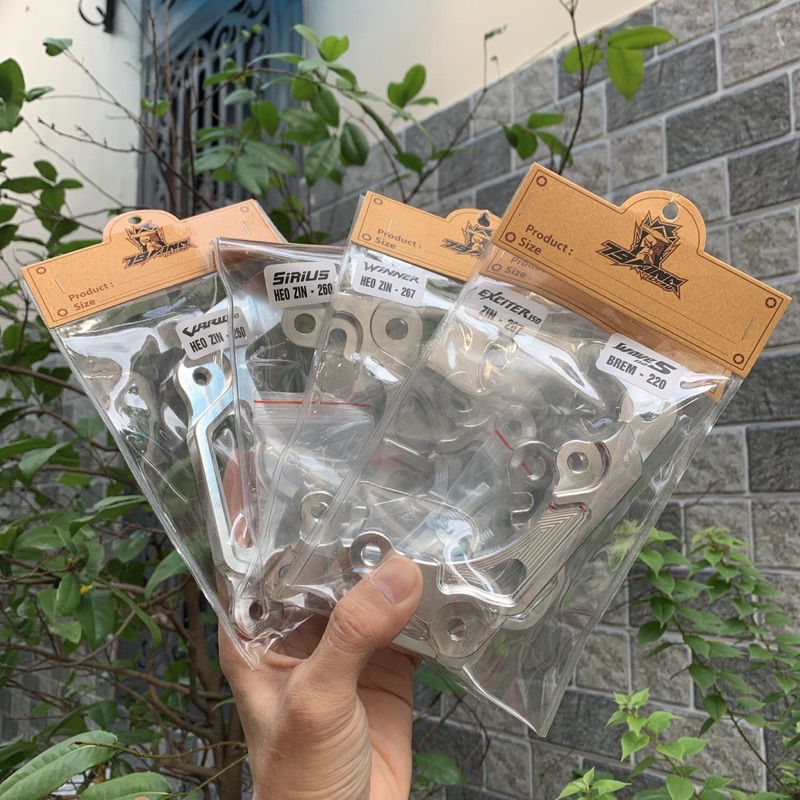 Pát heo zin Winner - Winner X đĩa 267mm nhôm CNC nguyên khối | Shopee ...