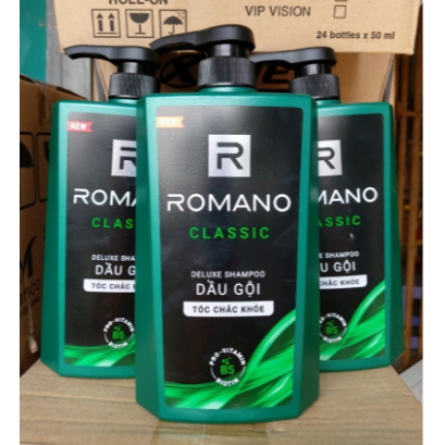 DẦU GỘI CHO NAM ROMANO CLASSIC TÓC CHẮC KHỎE 650G | Shopee Việt Nam