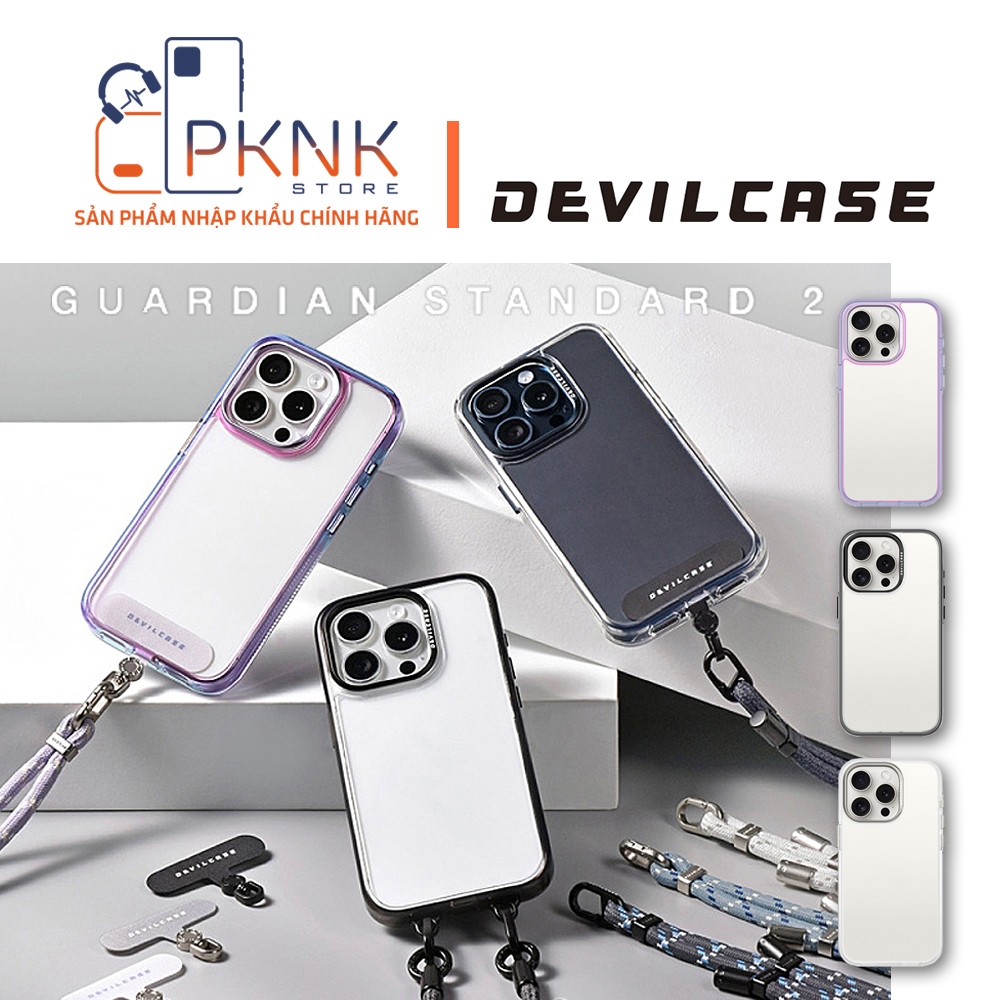 Ốp Lưng Devilcase iPhone 15 Pro 15 Promax I Phiên Bản Tiêu Chuẩn 2 (Khung ... + Phím ...