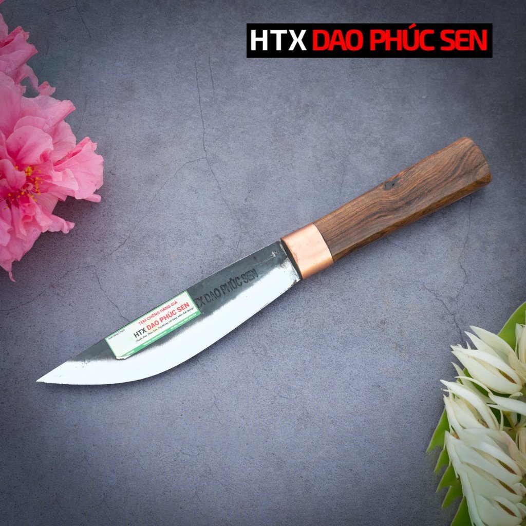 Dao gọt quả nhíp xe cán gỗ M15DDLC HTX DAO PHÚC SEN 15cm | Shopee Việt Nam